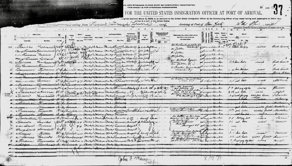 Immigration - Steamship Historical Society